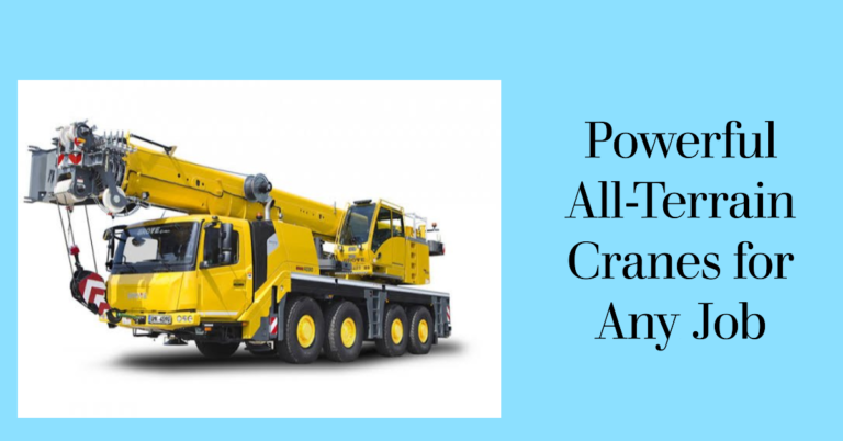 The Top 5 Types of Telescopic Cranes
